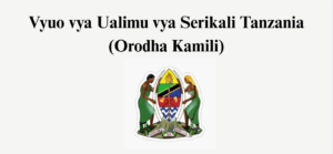 Vyuo vya Ualimu vya Serikali Tanzania (Orodha Kamili) 2026/2027 ...